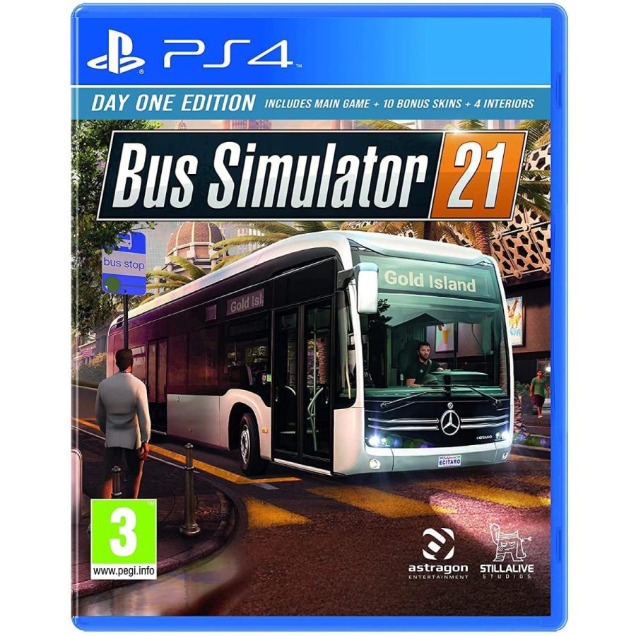 PS4 Bus Simulator 21 - Day One Edition バスシュミレーター 2021 プレステ プレイステーション4 ソフト 輸入ver, : Y.M.S Online ...