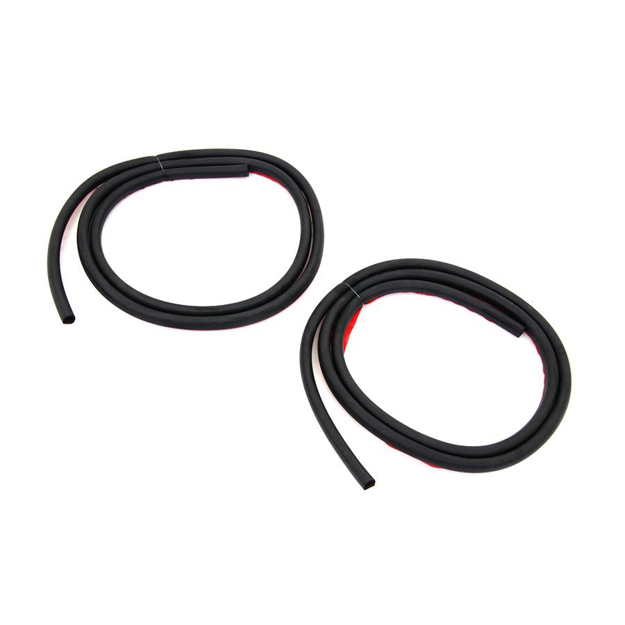 サドルバック リッド フタ 蓋 ふた ガスケット 粘着テープ付 2本 セット Saddlebag Cover Gasket Set FLT ...