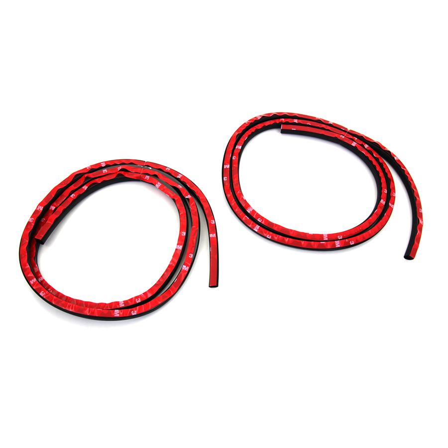 サドルバック リッド フタ 蓋 ふた ガスケット 粘着テープ付 2本 セット Saddlebag Cover Gasket Set FLT ...