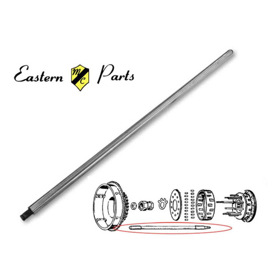 343mm 13-1/4インチ クラッチ プッシュロッド Pushrod 1965-1969 ビッグツイン Big Twin 37285-65 ...