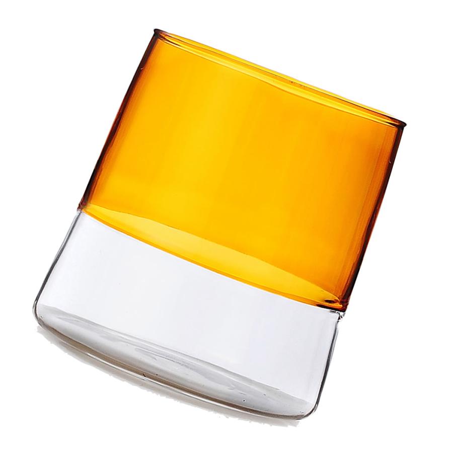 ICHENDORF MILANO Light COLORE clear/amber カラーグラス 2色切替え タンブラー ウォーター 透明 ...