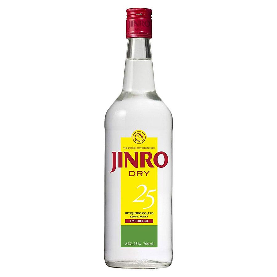 眞露 JINRO ジンロ DRY 25度 700ml x 12本[ケース販売] 送料無料[眞露 韓国 甲類焼酎] : ハードリカー ヤフー店 - 通販 - Yahoo!ショッピング