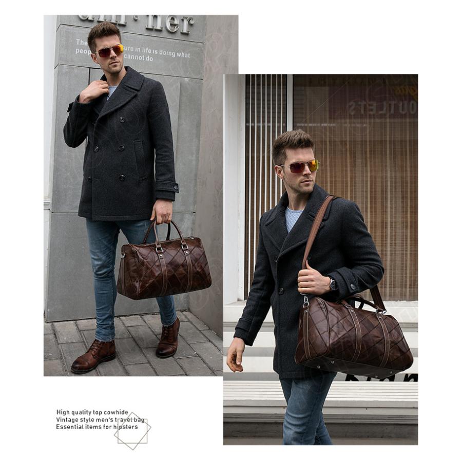 ボストンバッグ メンズ 本革 旅行 大容量 おしゃれ 牛革 レザー 2way 出張 : YOYOSHOP - 通販 - Yahoo!ショッピング