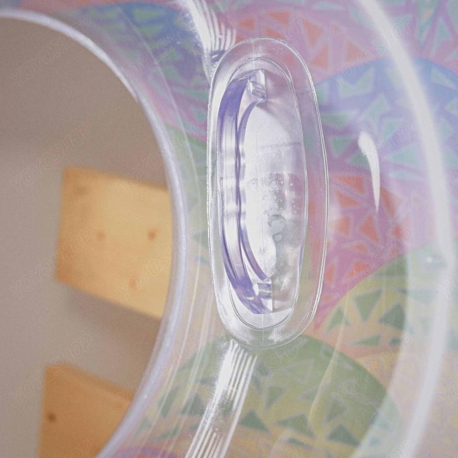 浮き輪 大人 キッズ 子供 ベビー 水遊び 夏休み取っ手付き 持ち手 可愛い カラー アウトドア ビーチ 海 シーサイド プール 60cm 70cm 80cm 90cm : YOYOSHOP ...