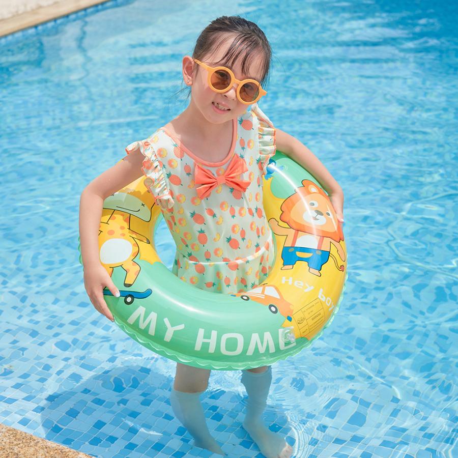 浮き輪 キッズ 子供用 キャラクター 海水浴 可愛い アウトドア ビーチ 水遊び 夏休み 海 シーサイド プール 50cm 60cm 70cm 80cm 90cm : YOYOSHOP ...