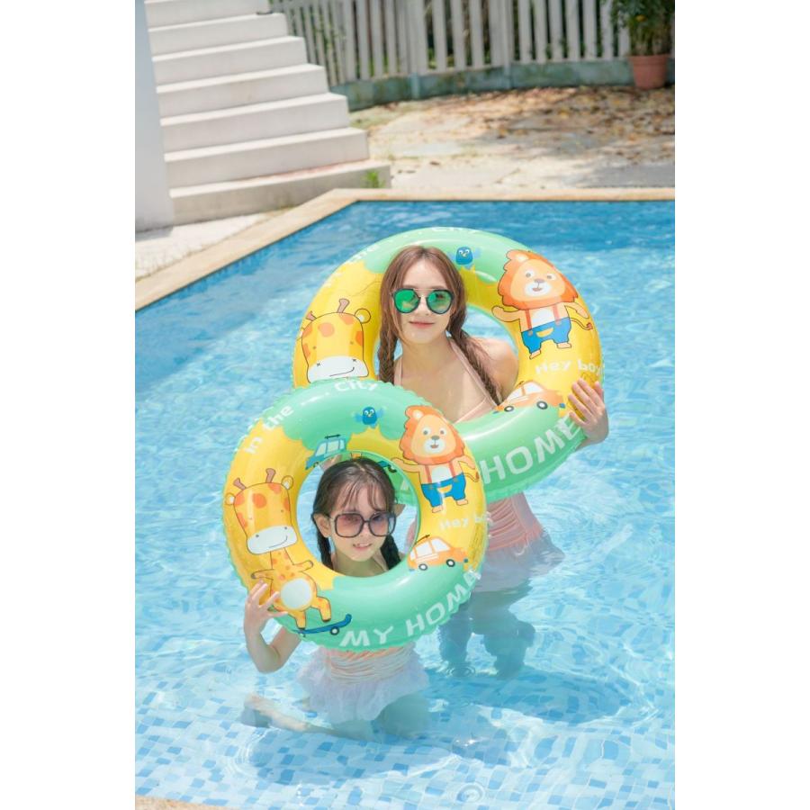 浮き輪 キッズ 子供用 キャラクター 海水浴 可愛い アウトドア ビーチ 水遊び 夏休み 海 シーサイド プール 50cm 60cm 70cm 80cm 90cm : YOYOSHOP ...