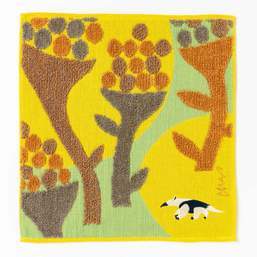 moritaMiW 森田miW ハンカチ ガーゼ・パイルハンカチ 歩く仔シリーズ ハンカチタオルサイズ ガーゼハンカチ ハンカチタオル 25cm×25cm morita miw (モリタミウ ...