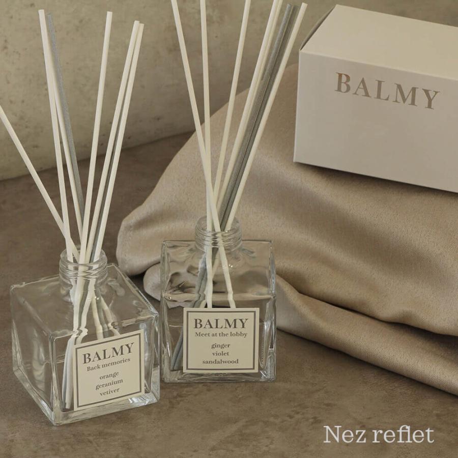 nez reflet ネルフレ ディフューザー BALMY Diffuser バルミー スティック ルームフレグランス リードディフューザー ...
