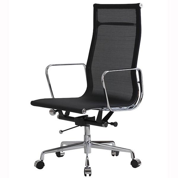 1点 メッシュ Hiタイプ イームズチェア イームズ eames アルミナムチェア ハイタイプ ブラック 黒 オフィスチェア おしゃれ :eames-alchair-21a-1:養生シート屋 ...