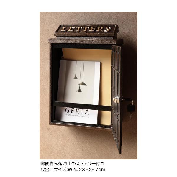 W29×D13×H41cm クローバー ブロンズ グリーン 郵便ポスト 郵便受け 鋳物壁掛けポスト Clover : mojyuclover : 養生資材屋 - 通販 - Yahoo!ショッピング