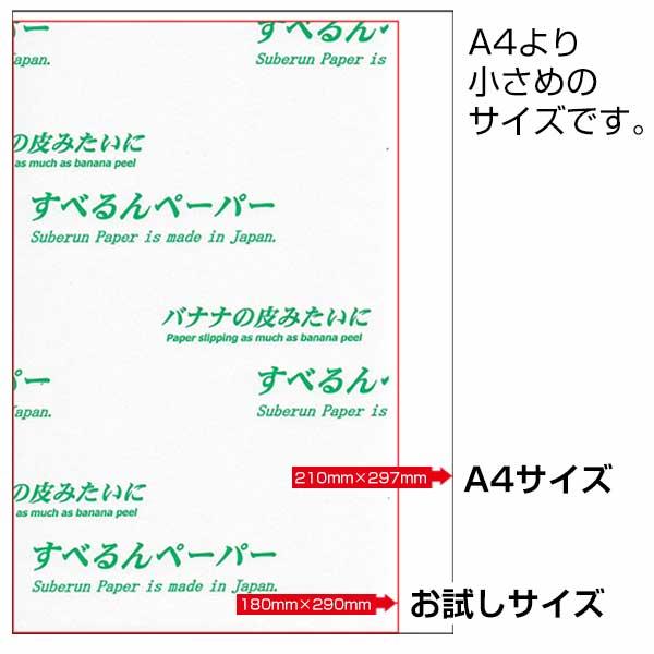 お一人様5セット迄 すべるんペーパー 重量物スライド お試し お一人様5セット迄 すべるんペーパー 重量物スライド お試し