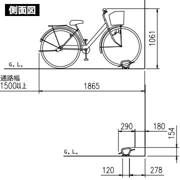 ダイケン DIKEN サイクルスタンド CS-C1A-S 独立式スタンド 1台 施工場所に合わせて自由に設置可能 : 養生材ドットコム - 通販 - Yahoo!ショッピング