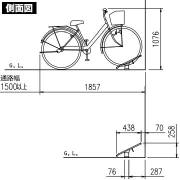 DAIKEN ダイケン DIKEN サイクルスタンド CS-D1A-S 独立式スタンド 1台 施工場所に合わせて自由に設置可能 : 養生材ドットコム - 通販 - Yahoo!ショッピング