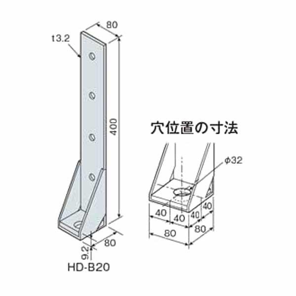 Z金物 Zホールダウン金物 HD-B HD-B20クロメートメッキ 416-0320 10個 基礎 内装 構造金物 土台 : 養生材ドットコム - 通販 - Yahoo!ショッピング
