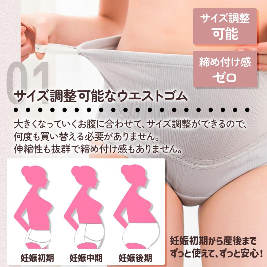 rische. マタニティショーツ 3枚セット コットン 綿 大きいサイズ 帝王切開 人気 伸びる ハイウエスト ハイライズ 深履き 蒸れない 安い 下着 ポイント利用 : LaLUCA ...