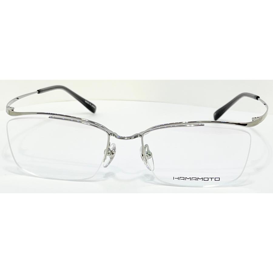 HAMAMOTO ハマモト 眼鏡 メガネ HT-151 54サイズ 日本製 度付き対応可 ナイロール 超軽量 掛け心地抜群 βチタニウム ナイ ...