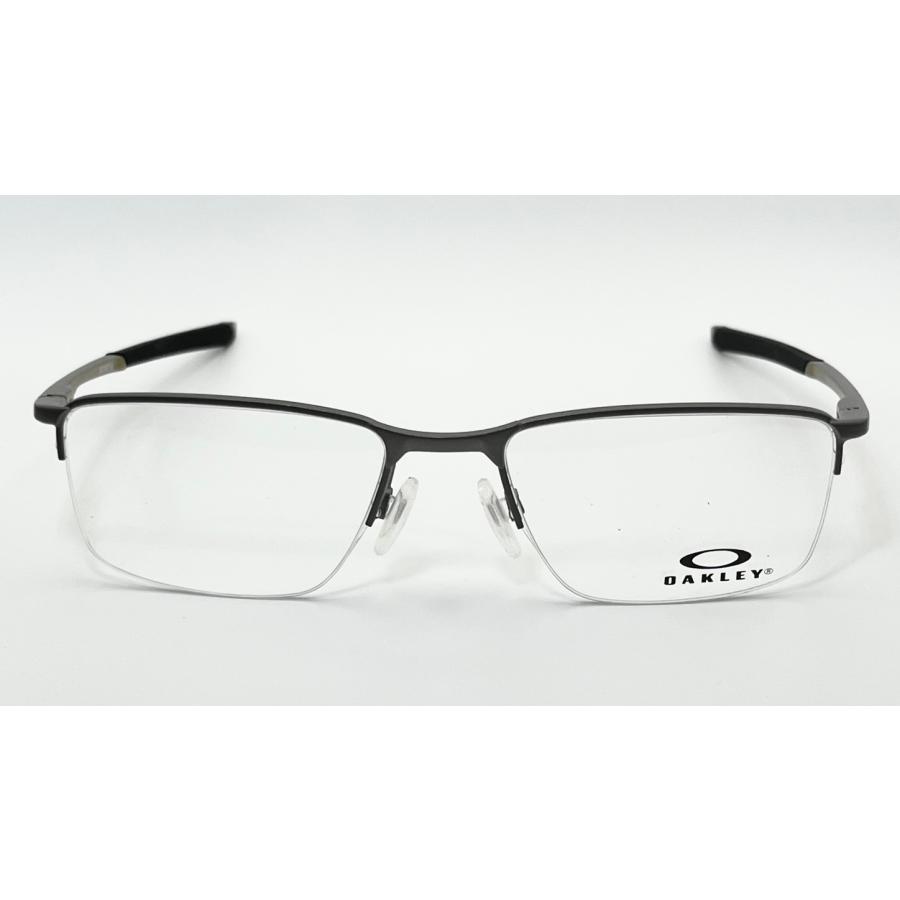 OAKLEY オークリー SOCKET5.5 ソケット5.5 Alloy Collection 眼鏡フレーム OX3218 1752（チタニウム） 52サイズ スクエア ナイロール : 横ガオ ...