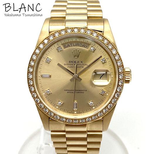 デイトジャスト ロレックス デイデイト 18048A R番 ベゼルダイヤ 10PD メンズ 腕時計 ROLEX 横浜BLANC : 横浜BLANCヤフーショッピング店 - 通販 - Yahoo ...