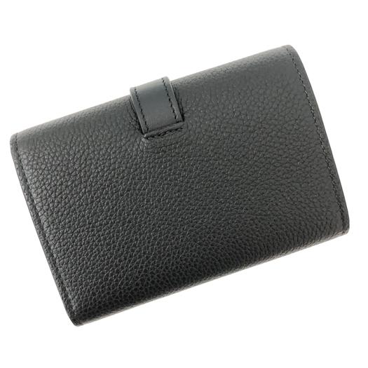 LOEWE ロエベ バーティカルウォレット スモール C660S86X01 三つ折り 財布 レザー ブラック ソフトグレインカーフ 横浜 ...