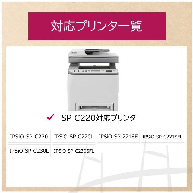 ヨコハマトナー SP C220C リコー RICOH トナーカートリッジ SPC220C シアン IPSiO リサイクルトナー C220 C220L 221SF C221SFL C230L ...