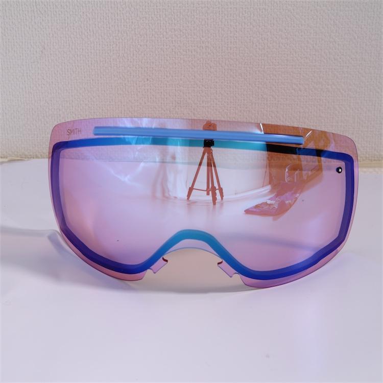 SMITH（ヘルメット、サングラス） 17-18 SMITH I/O7 Bobby AC スペアレンズ＋延長ストラップ付 【中古】スノーボード ゴーグル スノボ スミス ChromaPop ...