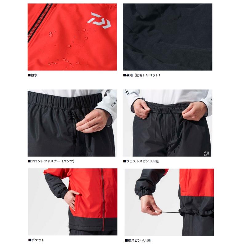 ダイワ DI-5524 ウォームアップスーツ ＃ブラック ＃XL : 4550133488986 : つり具のヨコオYahoo!店 - 通販 - Yahoo!ショッピング