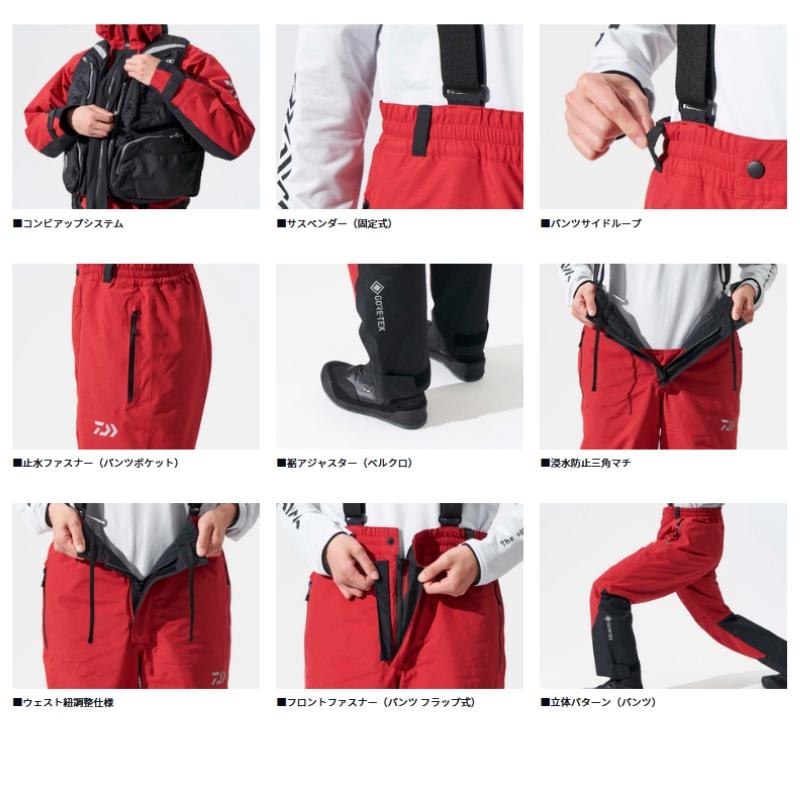 DAIWA（釣り） ダイワ GORE-TEX コンビアップウィンタースーツ DW-1824 ＃ブラック ＃L : つり具のヨコオYahoo!店 - 通販 - Yahoo!ショッピング