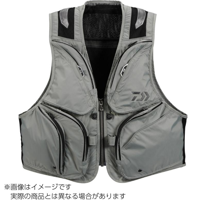 DAIWA（釣り） ダイワ DV-3025 ショートフィッシングベスト ＃グレー ＃XL : つり具のヨコオYahoo!店 - 通販 - Yahoo!ショッピング