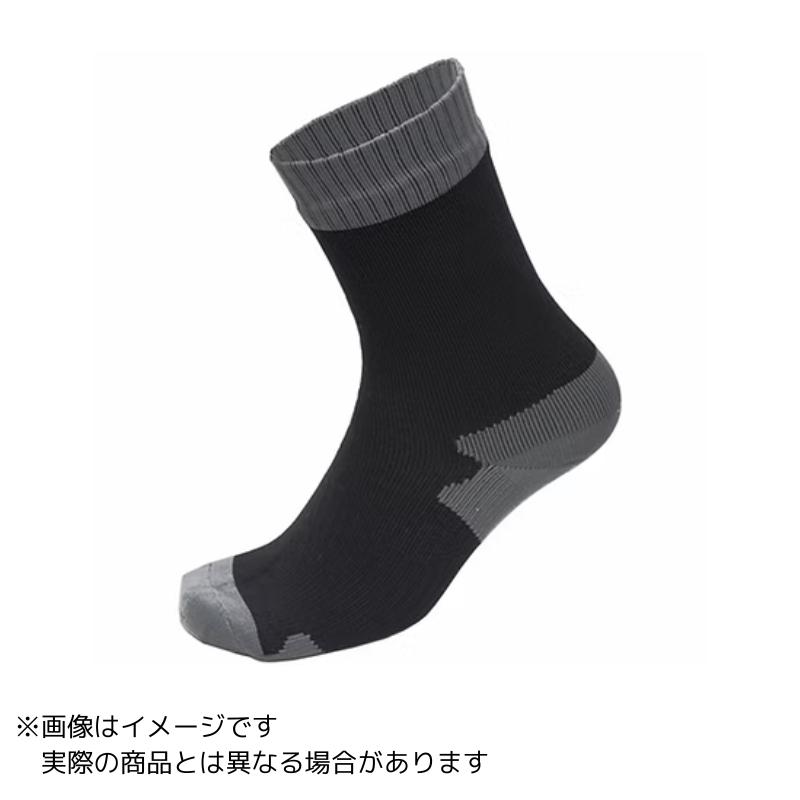 エクセル BBC-540 防水透湿ソックス ＃ブラック×グレー ＃L(26-28) : つり具のヨコオYahoo!店 - 通販 - Yahoo!ショッピング