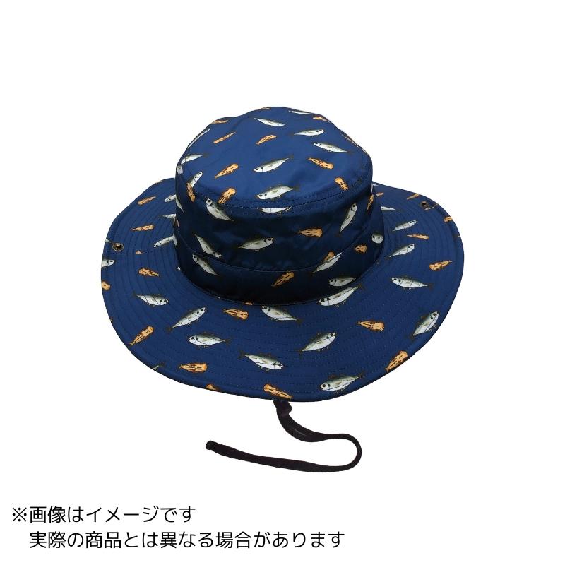 コヒナタ 10340 ギョギョハット アジの開き ＃ネイビー : つり具のヨコオYahoo!店 - 通販 - Yahoo!ショッピング