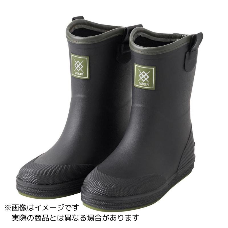 浜田商会 ルキア FTK594-3L ショートデッキブーツ ＃3L ＃ブラック : つり具のヨコオYahoo!店 - 通販 - Yahoo!ショッピング