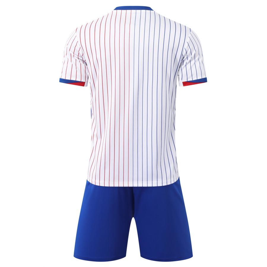 H82 フランス代表 サッカーユニフォーム 2024-2026年シーズン アウェイ 大人用 子供用 上下着ノーブランド品 番号、個人名は自由にカスタマイズできます :H82:横山スポーツ用品店 ...