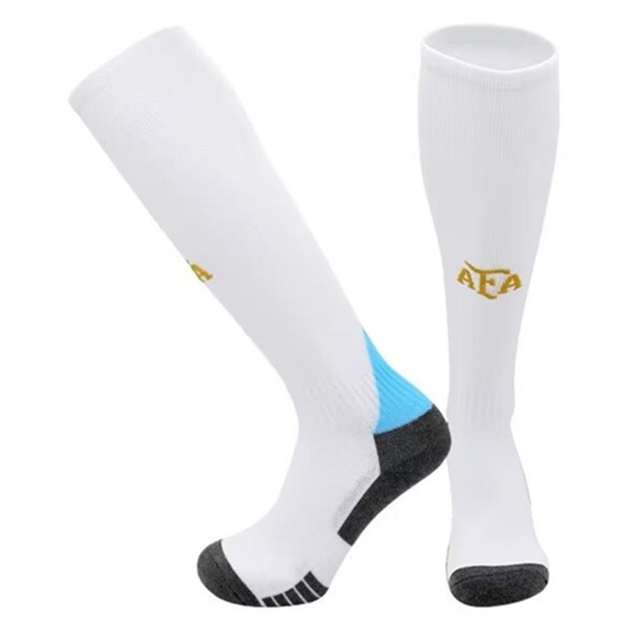 W71 アルゼンチン代表 2024-2026年ワールドカップ ホーム 専用ストッキング 大人用、子供用サッカーストッキング フリーサイズ サッカーの靴下 : 横山スポーツ用品店 - 通販 ...