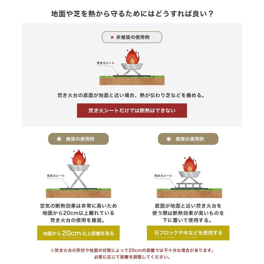 ZEN Camps アッシュキャリー S & 焚き火シート 50*50cm 焚き火台シート 火消し袋 スパッタシート 火消し壺 キャンプ アウトドア セット品 : wz-06nw-dskm ...