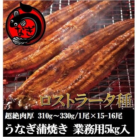 極太うなぎ蒲焼き15-16尾入・5kg 業務用・中国産・鰻・ウナギ 極太うなぎ蒲焼き15-16尾入・5kg 業務用・中国産・鰻・ウナギ