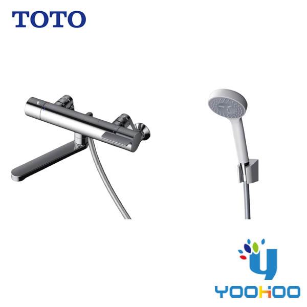 TOTO TBV03401J1【在庫有り 13時迄出荷ok】TOTO 浴室用水栓 サーモスタット式シャワー水栓 GGシリーズ 壁付タイプ (旧品番 TBV03401J)(/TBV03401J1 ...