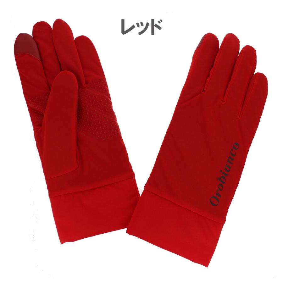 Orobianco（オロビアンコ） メンズ手袋 スマホ対応 すべり止め付