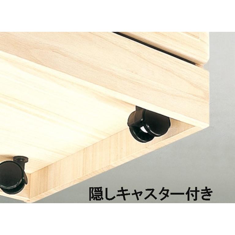 総桐クローゼット収納 窓付き MKC-100 幅100 3段 桐材 送料無料 日本製 : 大川家具ギャラリーYOROKOBI - 通販 - Yahoo!ショッピング