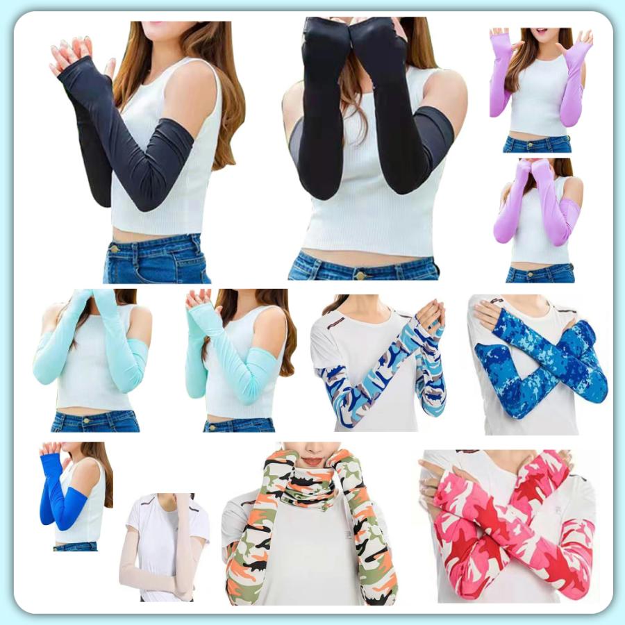 アームカバー 冷感 UVカット 接触冷感 ロング 2Type 子供 サイズ 指通し 通常 タイプ メンズ レディース 無印 スポーツ 熱中症対策 5点から購入可能 : 喜び屋 - 通販 ...