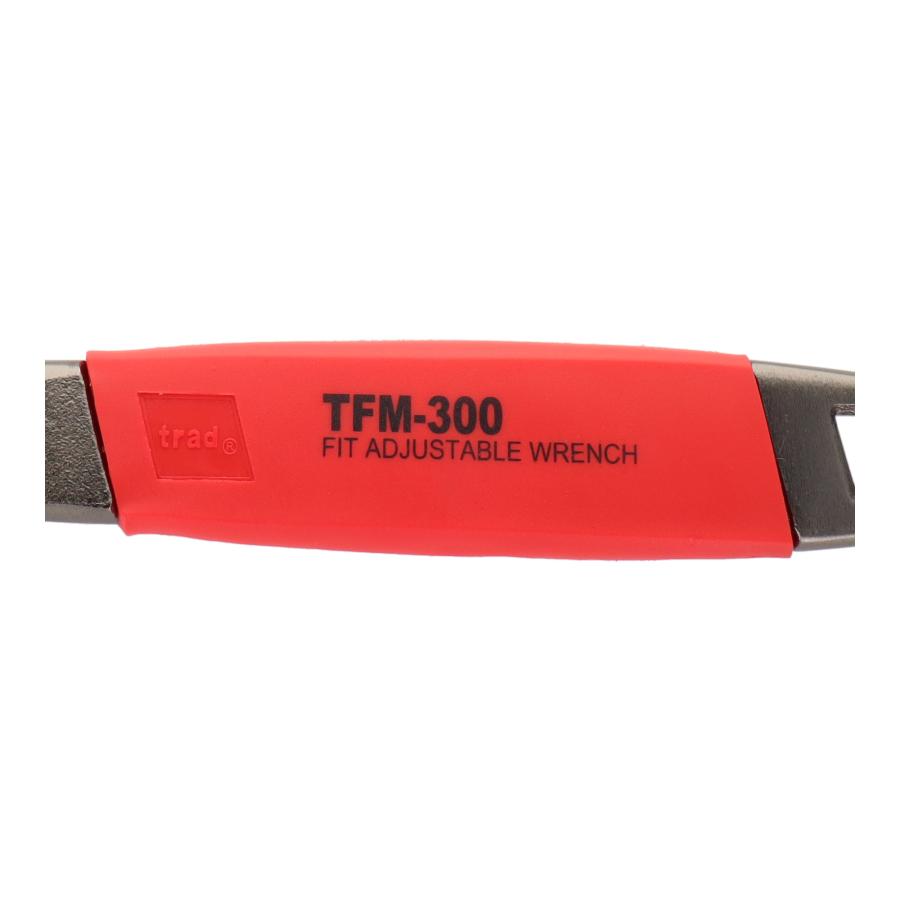 三共コーポレーション trad TFM-300 フィットモンキーレンチ 300mm TFM300 【820058】(15130347) : よろずデポ Yahoo!店 - 通販 - Yahoo ...
