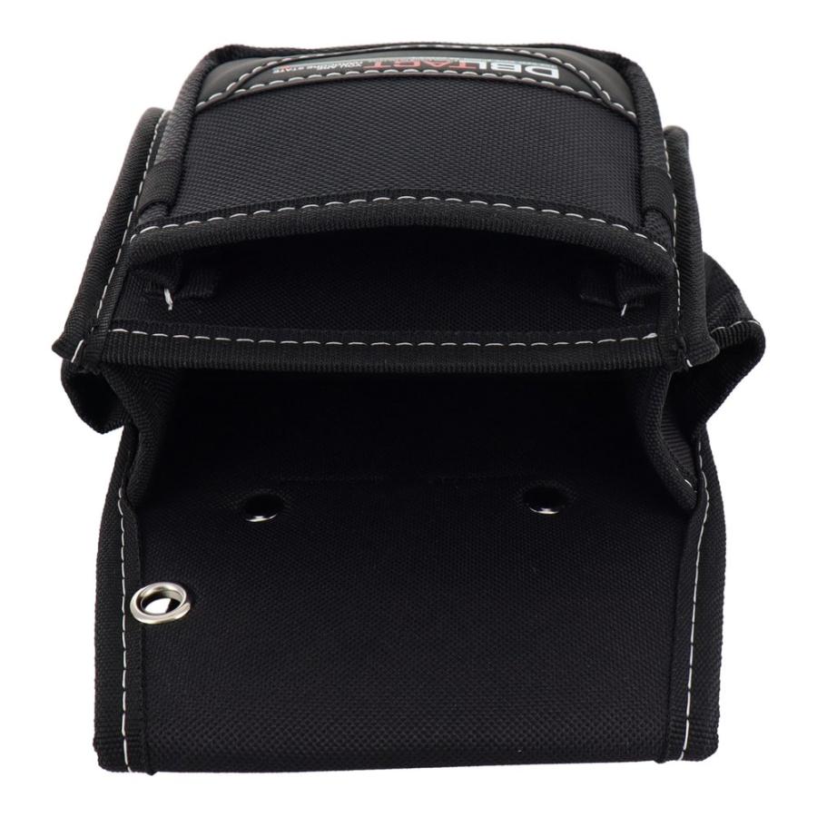 三共コーポレーション DBLTACT ダブルタクト DT-23-BK 腰袋 2段（120mm/100mm） DT23BK 【581936】(15150103) : よろずデポ Yahoo!店 ...