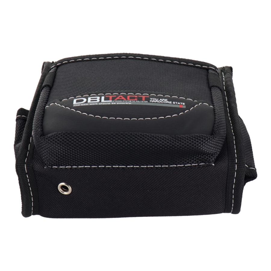 三共コーポレーション DBLTACT ダブルタクト DT-23-BK 腰袋 2段（120mm/100mm） DT23BK 【581936】(15150103) : よろずデポ Yahoo!店 ...