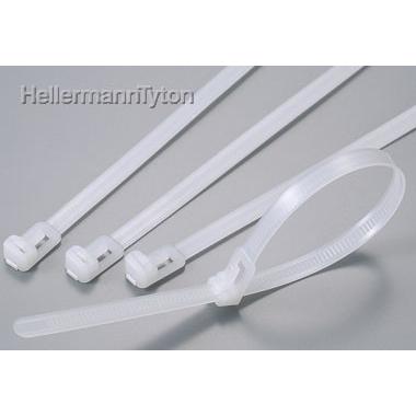 HellermannTyton ヘラマンタイトン RF250-PP リピートタイ 乳白 耐薬品 再結束 100本入 インシュロック 結束バンド (42201574) : よろずデポ Yahoo ...