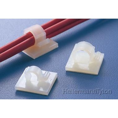 HellermannTyton ヘラマンタイトン RA6 クリップ 乳白 標準 100個入 配線固定具 (42060240)@ : よろずデポ Yahoo!店 - 通販 - Yahoo!ショッピング