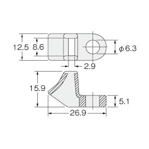 HellermannTyton ヘラマンタイトン CL8 乳白 100個入 タイマウント 標準グレード (42060380)@ : よろずデポ Yahoo!店 - 通販 - Yahoo!ショッピング