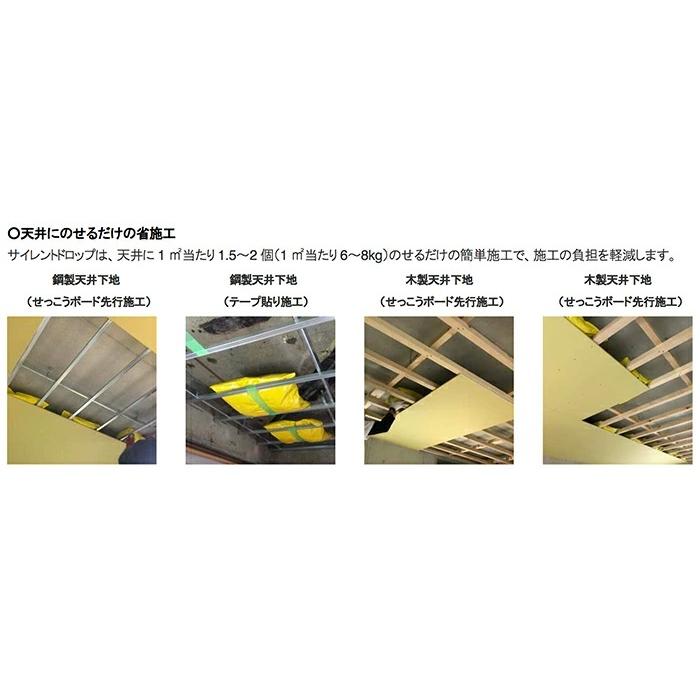 FUKUVI フクビ 粒状床衝撃音低減材 サイレントドロップ SD450 450mm×450mm 4個入 上階の床の音問題の対策 : 萬屋ヤフー店 - 通販 - Yahoo!ショッピング