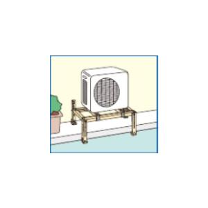 日晴金属 C-NG-L 日晴金属 クーラーキャッチャー 平地・傾斜置用/エコキュート対応 : よろずや清兵衛ヤフー店 - 通販 - Yahoo!ショッピング