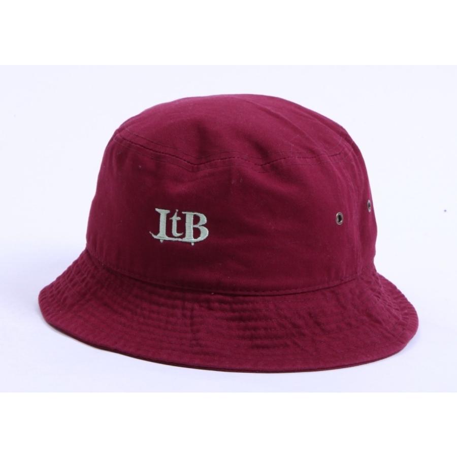 ITB CAP LOGO HAT BURGUNDY SOUR SNAPBACK スケートボード スケボー 帽子 刺繍 壁田竜一 バケットハット ...
