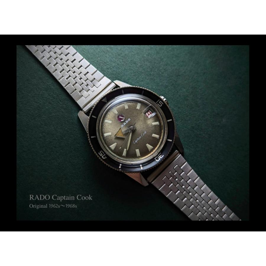 RADO 即決 1962年 ラジウム針 Captain Cook キャプテンクック ラドー breitling iwc rolex seiko ...