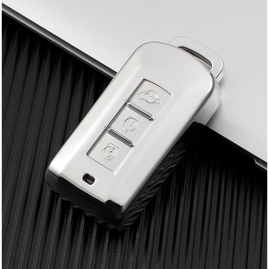 三菱 キーケース キーホルダー アウトランダー RVR ekワゴン ekスペース ミラージュ アイミーブ ランサーエボリューション デイズ デイズルークス : SEAN通販登録番号 ...